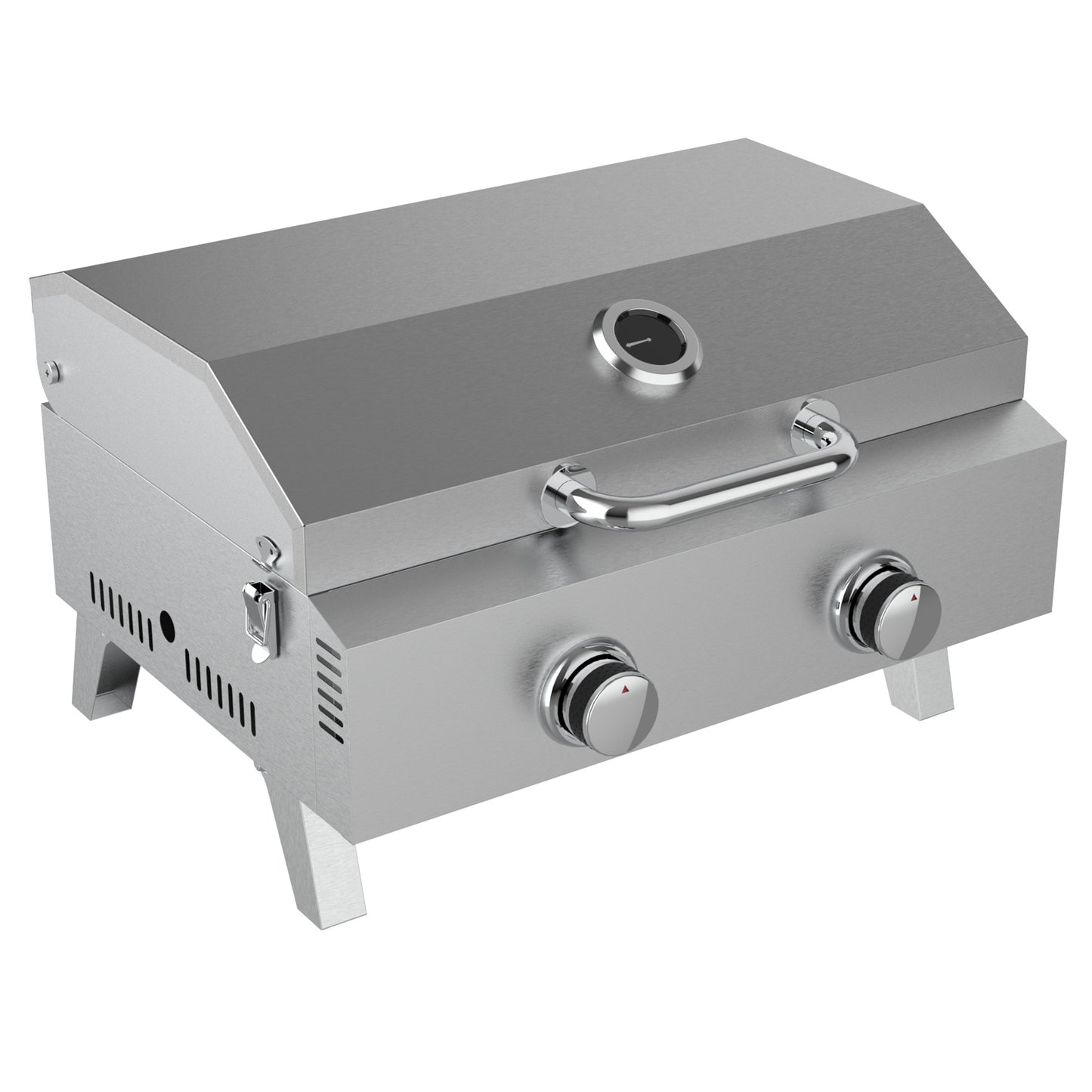 Firstness Stainless Steel Propane Gas Grills, 30,000BTU Portable Grill